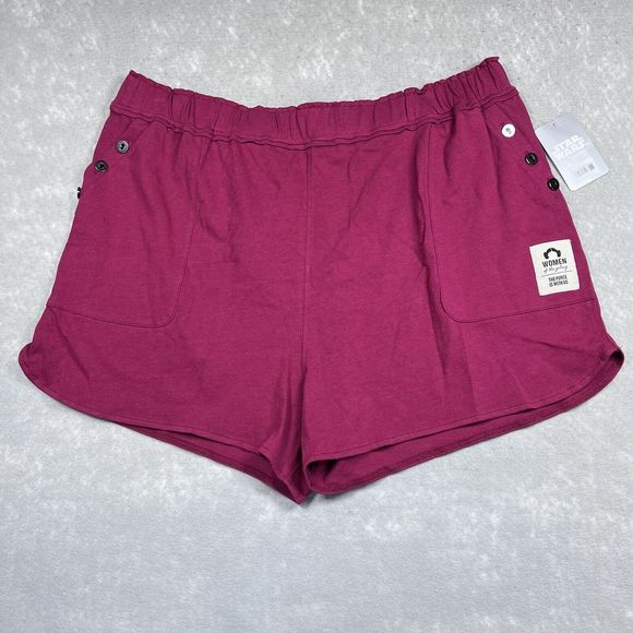 Disney | Shorts | Disney Parks Star Wars Shorts Size Xlarge Fuchsia ...
